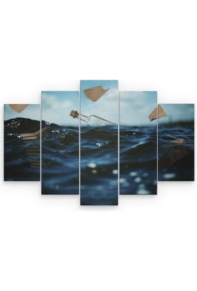 Hero Tasarım Issız Ada 5 Parça Mdf TABLONHL447 Hero Tasarım Issız Ada 5 Parça Mdf TABLONHL447