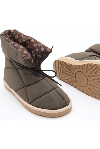Luvi Zoı Haki Kadın Kar Botu