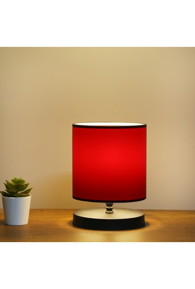 Homing Tasarım Mini Abajur Bordo AYD-3245 Homing Tasarım Mini Abajur Bordo AYD-3245