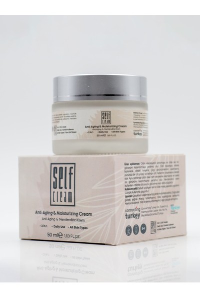 Self Cream Anti-Aging & Nemlendirici Krem 50 ml Self Cream Anti-Aging & Nemlendirici Krem 50 ml