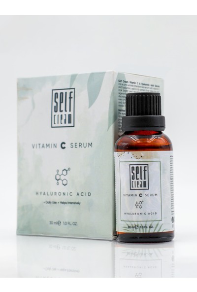 Self Cream C Vitamini & Hyaluronik Asit Serum 30 ml