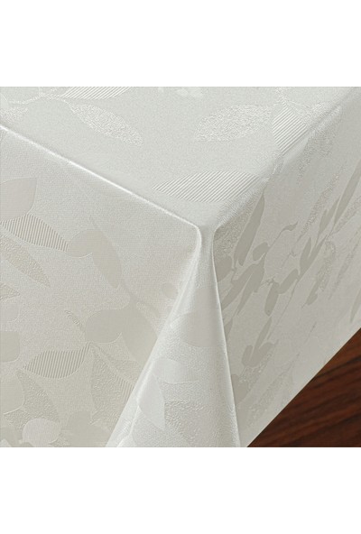 Fantastik Elyaf Astarlı Pvc Masa Örtüsü Silinebilir Sıvı Geçirmez Leke Tutmaz Yaprak Kabartma Desenli Beyaz Fantastik Elyaf Astarlı Pvc Masa Örtüsü Silinebilir Sıvı Geçirmez Leke Tutmaz Yaprak Kabartma Desenli Beyaz