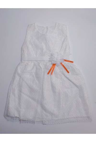 Mor Çilek Gül Aksesuarlı Kız Çocuk Abiye