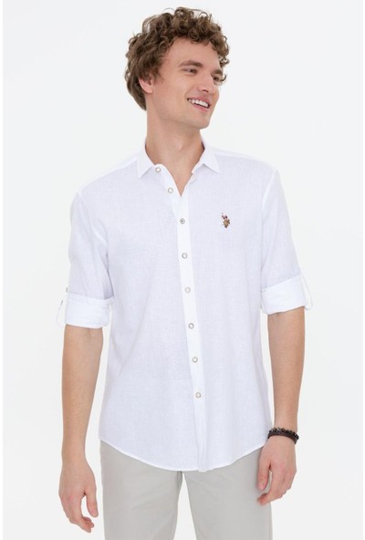 U.S. Polo Assn. Erkek Dokuma Gömlek U.S. Polo Assn. Erkek Dokuma Gömlek