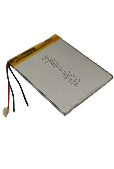 Happy Junior 3800 Mah (3 Kablolu) Tablet Bataryası 9 x 7 cm Happy Junior 3800 Mah (3 Kablolu) Tablet Bataryası 9 x 7 cm
