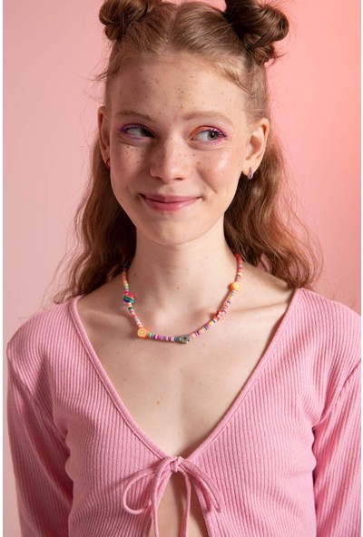 DeFacto Coool Regular Fit V Yaka Bağlamalı Kaşkorse HIRKA Y0197AZ22SM DeFacto Coool Regular Fit V Yaka Bağlamalı Kaşkorse HIRKA Y0197AZ22SM