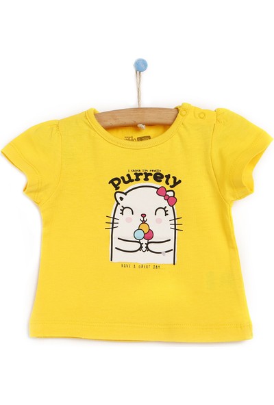 Hello Baby Hellobaby Basic Kız Bebek Tshirt