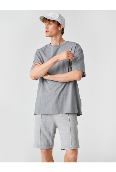 Koton Biyeli Kırçıllı Şort