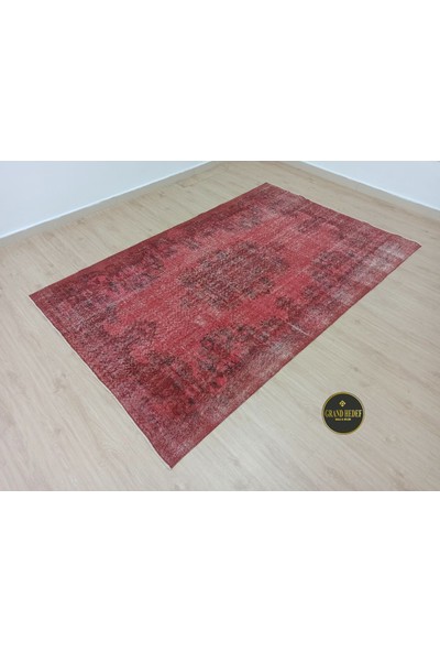 Eşsiz Güzelliğe Sahip Vintage Eskitme Halı -186X286 Eşsiz Güzelliğe Sahip Vintage Eskitme Halı -186X286