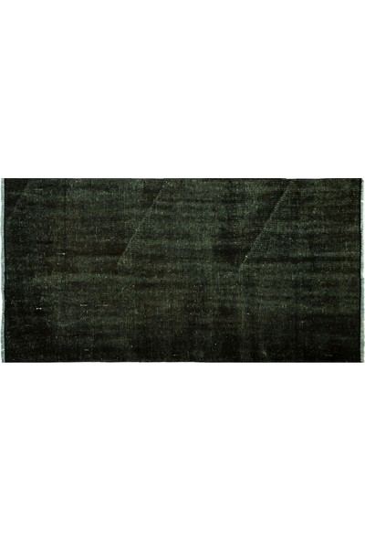 Petrol Yeşili El Dokuma Vintage Halı 80X150 cm