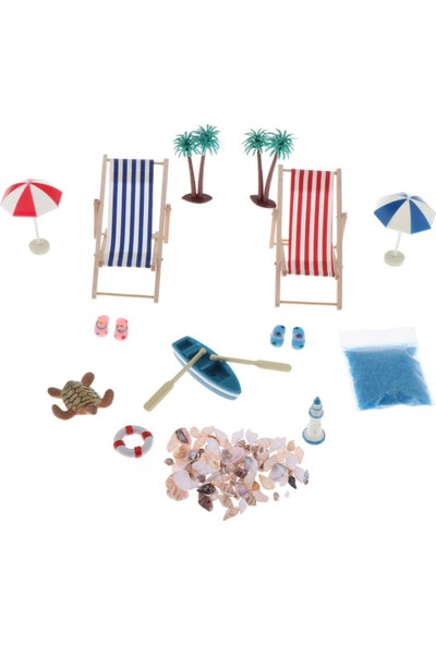 Perfeclan 15 Adet / Takım Dollhouse 1/12 Ölçekli Dıy Minyatür Plaj Playset Model Dekor Accs (Yurt Dışından) Perfeclan 15 Adet / Takım Dollhouse 1/12 Ölçekli Dıy Minyatür Plaj Playset Model Dekor Accs (Yurt Dışından)