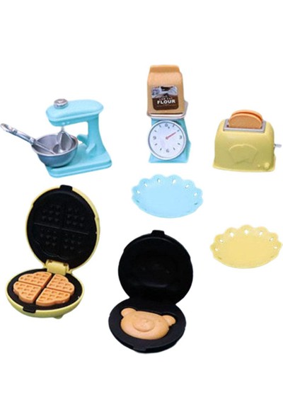 Perfeclan 1:12 Simülasyon Ekmek Makinesi Blender Elektronik Terazi Dollhouse Dekorasyon (Yurt Dışından) Perfeclan 1:12 Simülasyon Ekmek Makinesi Blender Elektronik Terazi Dollhouse Dekorasyon (Yurt Dışından)