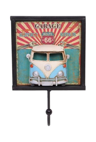 XMarket Dekoratif Metal Askı Minibüs Dekorlu Retro Askılık Hediyelik XMarket Dekoratif Metal Askı Minibüs Dekorlu Retro Askılık Hediyelik