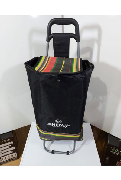 Newlife New Life Tek Teker Pazar Arabası Ses Yapmayan Teker Cüzdan Bölmeli Newlife New Life Tek Teker Pazar Arabası Ses Yapmayan Teker Cüzdan Bölmeli