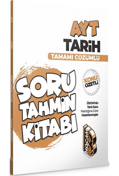 Benim Hocam Yayınları AYT 2022 Tarih Konu Özetli ve Tamamı Çözümlü Soru Tahmin Kitabı Benim Hocam Yayınları AYT 2022 Tarih Konu Özetli ve Tamamı Çözümlü Soru Tahmin Kitabı