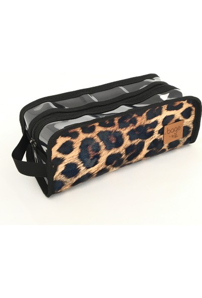Ege Online Egeonline Bage Desenli Şeffaf Kozmetik Makyaj Çantası Kalemlik Ege Online Egeonline Bage Desenli Şeffaf Kozmetik Makyaj Çantası Kalemlik