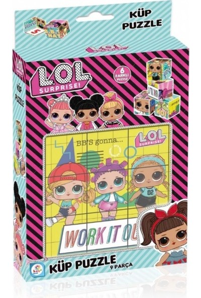 Anne Bebe Lol Bebek Küp Puzzle Standart Anne Bebe Lol Bebek Küp Puzzle Standart