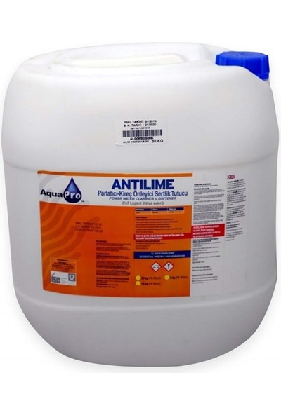 Antilime Kireç Önleyici / Parlatıcı / Sertlik Tutucu 5kg Antilime Kireç Önleyici / Parlatıcı / Sertlik Tutucu 5kg