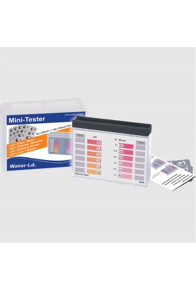 Tabletli Ölçüm Kiti (Ph/cl) Ptm 100 Tabletli Ölçüm Kiti (Ph/cl) Ptm 100