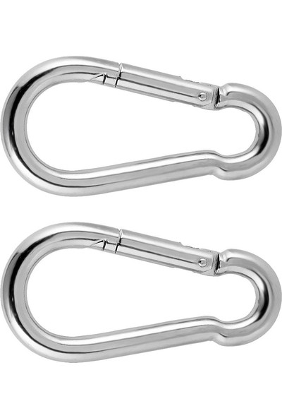 Segolike 2 Adet 4 cm Tırmanma 304 Paslanmaz Çelik Karabina Klipsi Hızlı Kanca Anahtarlık (Yurt Dışından) Segolike 2 Adet 4 cm Tırmanma 304 Paslanmaz Çelik Karabina Klipsi Hızlı Kanca Anahtarlık (Yurt Dışından)