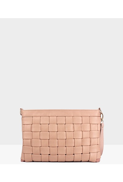 Krnvl Since 1982 Kadın Pudra El Örgüsü Portföy Clutch Çanta Krnvl Since 1982 Kadın Pudra El Örgüsü Portföy Clutch Çanta