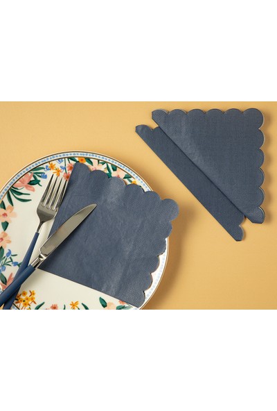 English Home Festival Kağıt Peçete Lacivert 33 x 33 cm 20'li