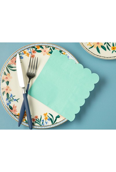 English Home Festival Kağıt Peçete Mint 33 x 33 cm 20'li English Home Festival Kağıt Peçete Mint 33 x 33 cm 20'li