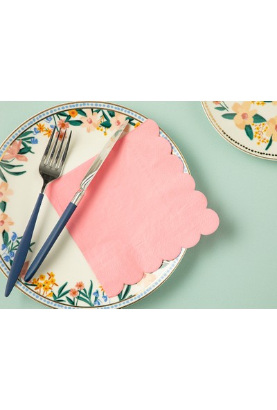 English Home Festival Kağıt Peçete Pembe 33 x 33 cm 20'li