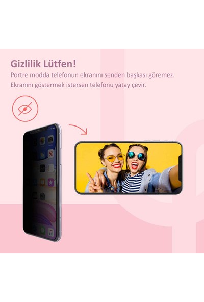 Tempered Glass Dayanıklı Tam Kaplama Hayalet Cam Ekran Koruyucu iPhone 12 PRO