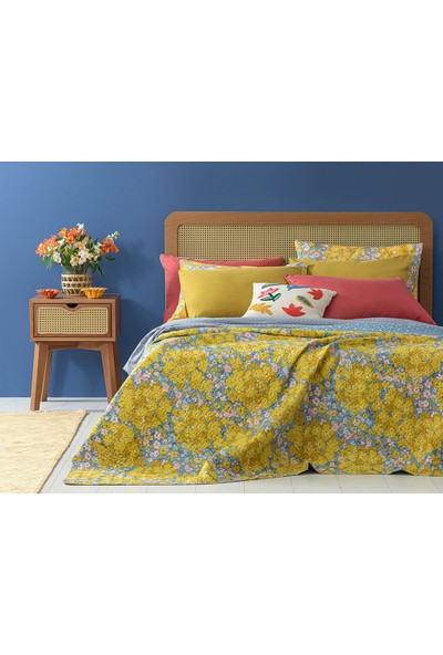 English Home Buttercup Tek Kişilik Çok Amaçlı Örtü 160 x 220 cm. Sarı English Home Buttercup Tek Kişilik Çok Amaçlı Örtü 160 x 220 cm. Sarı