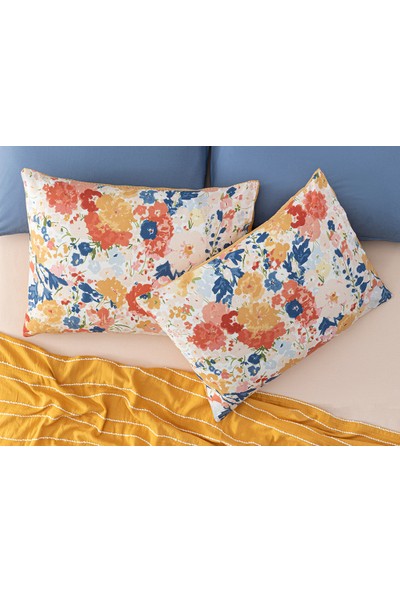Spring Garden Pamuklu 2'li Yastık Kılıfı 50 x 70 cm Nar Çiçeği Spring Garden Pamuklu 2'li Yastık Kılıfı 50 x 70 cm Nar Çiçeği