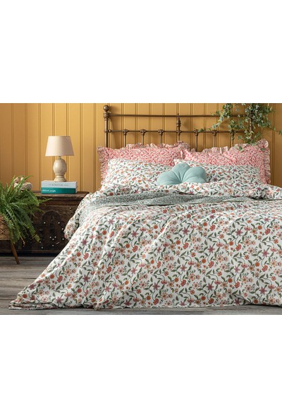 English Home Spring Blossom Pamuk Çift Kişilik Nevresim Takımı 200 x 220 cm. Yavruağzı English Home Spring Blossom Pamuk Çift Kişilik Nevresim Takımı 200 x 220 cm. Yavruağzı