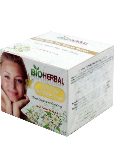 Kumraldede Çiçek Özlü Yüz Bakım Kremi 50 ml