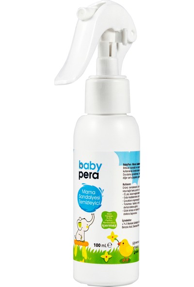 Baby Pera Mama Sandalyesi ve Oyuncak Temizleyici 100 ml