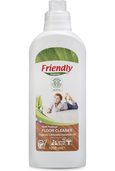 Friendly Organic Çok Amaçlı Yer Temizleyici - 1000ML Friendly Organic Çok Amaçlı Yer Temizleyici - 1000ML