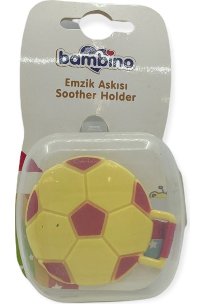 Bambino Futbol Seri Emzik Askısı - Galatasaray Bambino Futbol Seri Emzik Askısı - Galatasaray