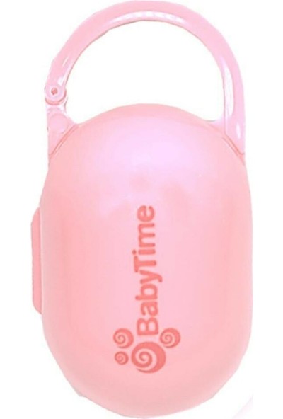 Baby Time Emzik Saklama Kabı - Pembe Baby Time Emzik Saklama Kabı - Pembe
