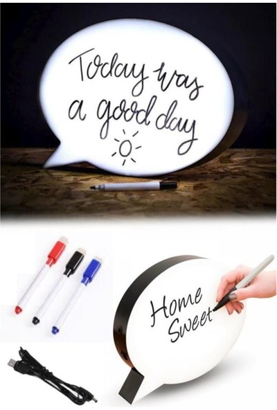 Yeni Yazılabilir Işıklı Mesaj Panosu Yeni Yazılabilir Işıklı Mesaj Panosu