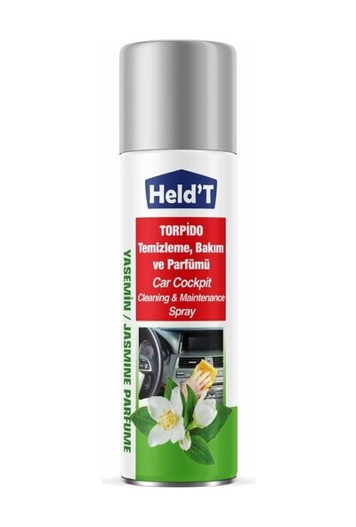 Held't Torpido Temizleme, Bakım ve Parfümü (Yasemin Esanslı) 220 Ml. Held't Torpido Temizleme, Bakım ve Parfümü (Yasemin Esanslı) 220 Ml.