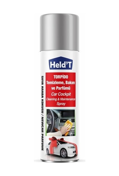 Held Held't Torpido Temizleme, Bakım ve Parfümü (Sıfır Araba Kokusu Esanslı) 220 Ml. Held Held't Torpido Temizleme, Bakım ve Parfümü (Sıfır Araba Kokusu Esanslı) 220 Ml.