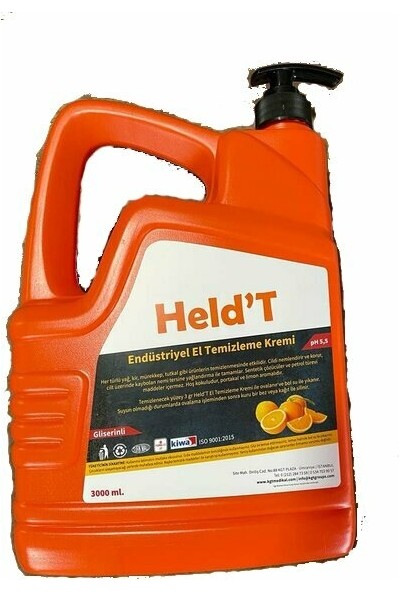 Held't Pompalı El Temizleme Kremi 1000ML