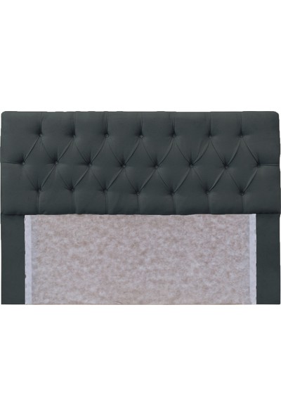 Manolya Kumaş Baza Başlığı Gri 140 cm