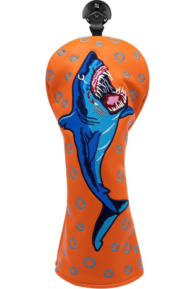 Golf Kulübü Kafa Kapak Sürücü 1 3 5 Price Woods ile No. Tag Koruyucu Ut Turuncu