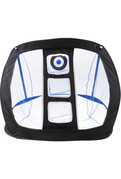 Taşınabilir Golf Chipping Net Golf Hedef Net Çanta Uygulama Siyah Mavi