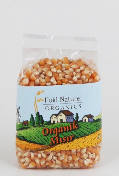 Fold Naturel Organic Fold Organik Mısır 500 gr Fold Naturel Organic Fold Organik Mısır 500 gr