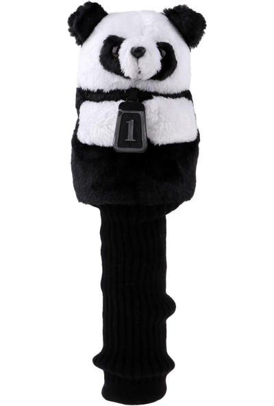 Yenilik Hayvan Golf Kulübü Başağı Kapak Ahşap Sürücü Headcover Aksesuarları Panda Yenilik Hayvan Golf Kulübü Başağı Kapak Ahşap Sürücü Headcover Aksesuarları Panda