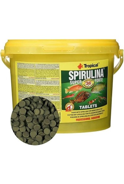 Tropıcal Super Spırulına Forte Tablet 100 Adet Tropıcal Super Spırulına Forte Tablet 100 Adet