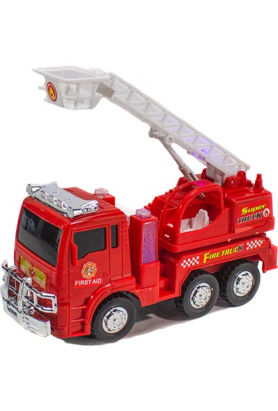 Oyuncak Itfaiye Kurtarma Aracı Işıklı Sesli
