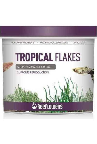 Reeflowers Tropıcal Flakes 100 Gram Reeflowers Tropıcal Flakes 100 Gram
