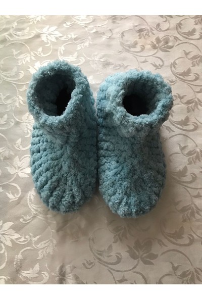 Zümrüt El Örgüsü Kadife Ip Ev Botu Zümrüt El Örgüsü Kadife Ip Ev Botu